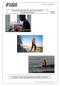 Advanced CAE Speaking Part 2 Pictures - Breakout English