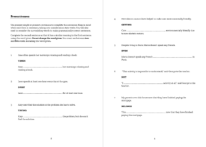 250 First (FCE) Key Word Transformations B2 - Breakout English
